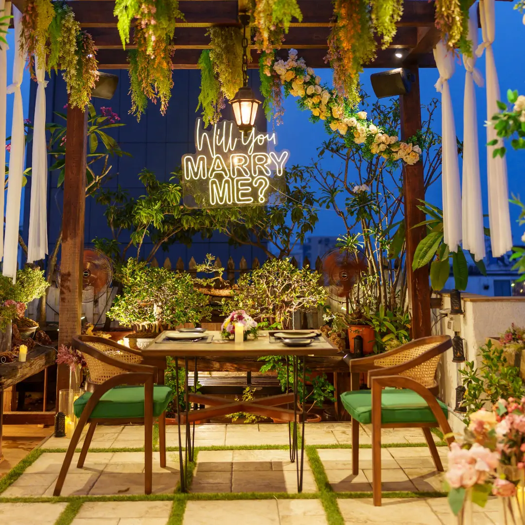 Rooftop Date - Romance in the sky - Spaces Of Solitude